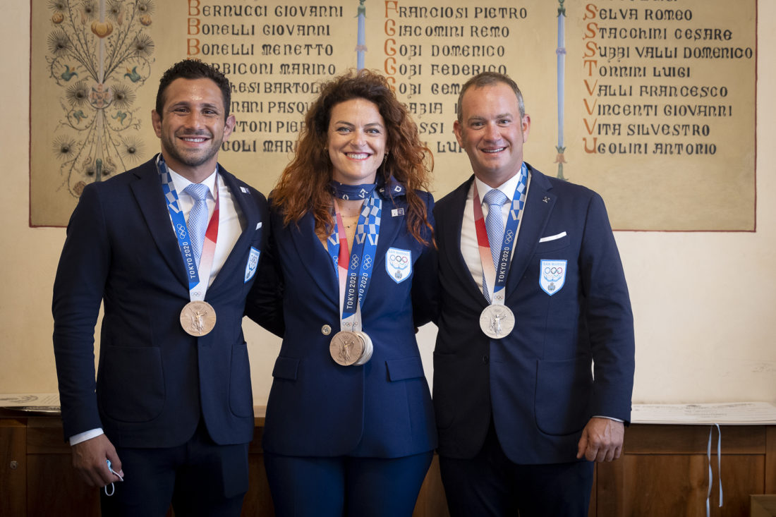 Alessandra Perilli, Gian Marco Berti e Myles Amine insigniti della ...